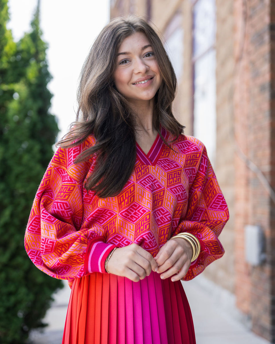 Lolli Sweater - Block Monogram – Harper Collective